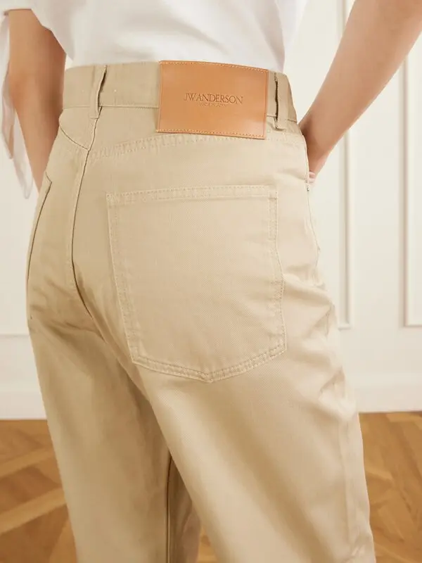 JW Anderson Mid-rise Straight-leg Jeans