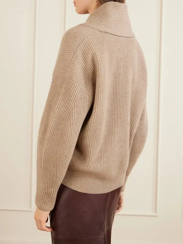 Brunello Cucinelli Ribbed Cashmere Sweater