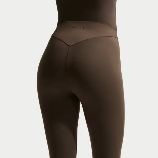 Nike Skims Matte High-waisted Corset 26" Leggings - Brown