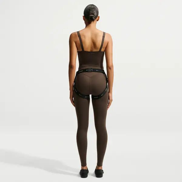 Nike Skims Matte High-waisted Corset 26" Leggings - Brown