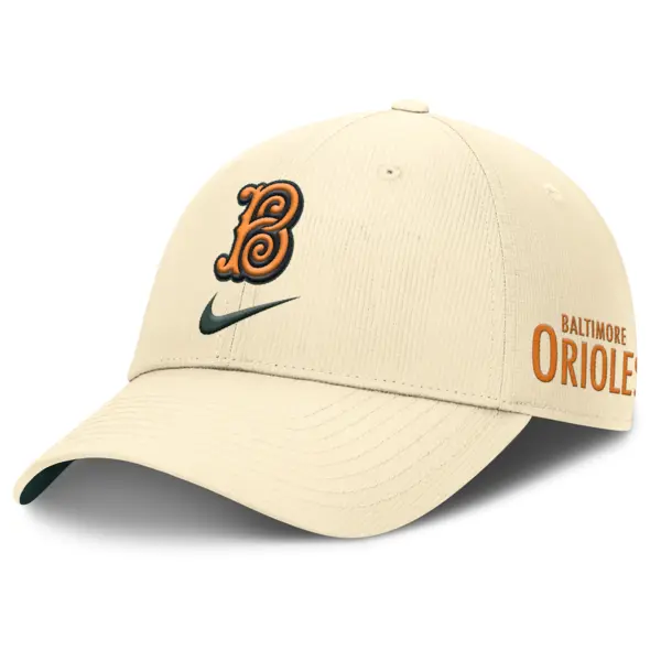 Nike Baltimore Orioles City Connect Club Dri-fit Mlb Adjustable Hat - Brown