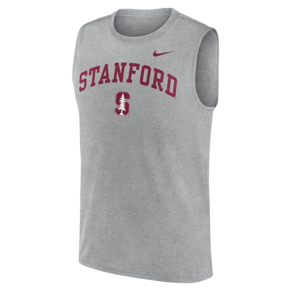 Nike Stanford Athletic Muscle Tank Top - Grey