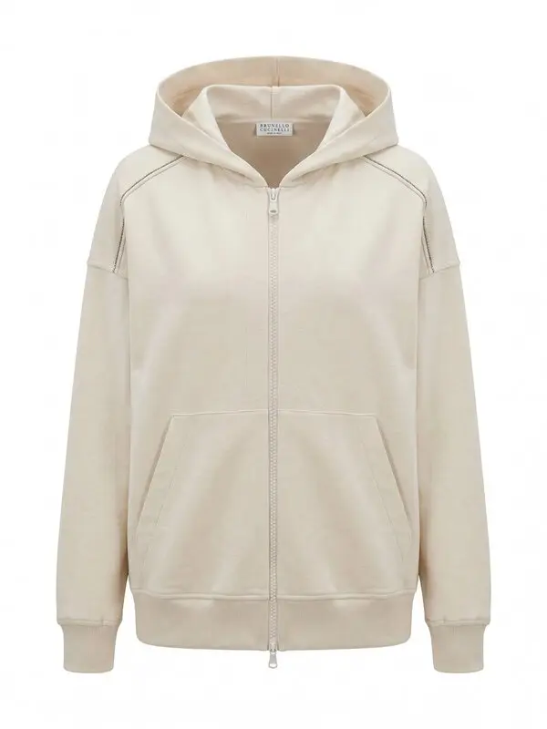 Brunello Cucinelli Lightweight French Terry Sweatshirt - Multicolor