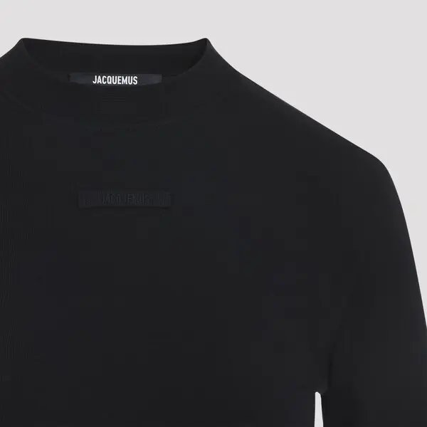 Jacquemus The Gros Grain T-shirt - Black