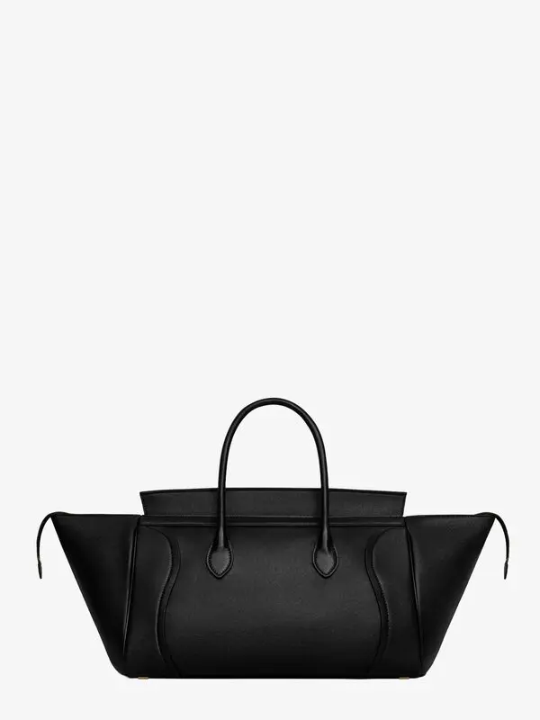 Celine Luggage Leather Handbag - Black