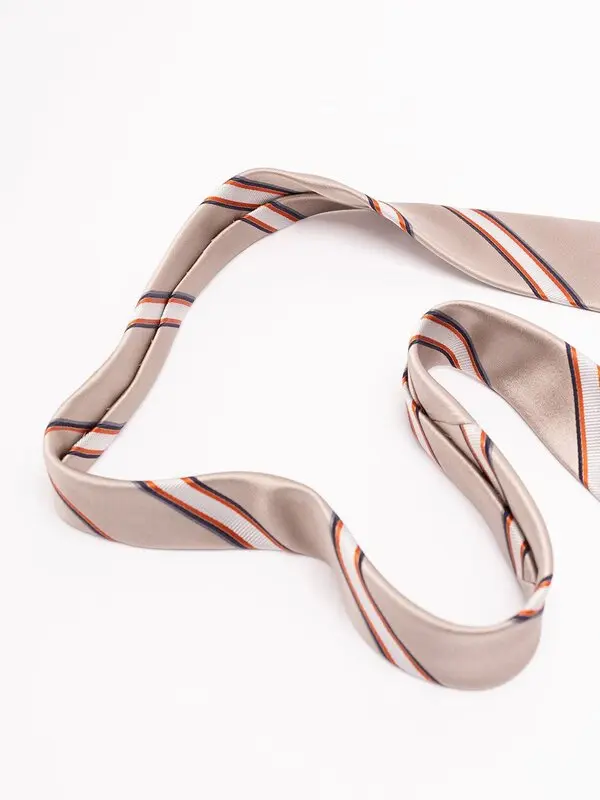 Brunello Cucinelli Textured Stripe Tie