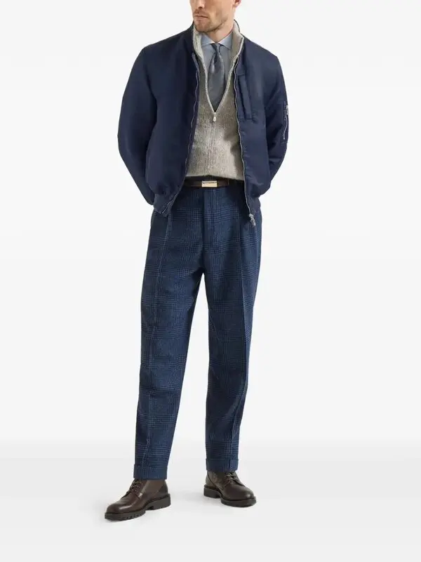 Brunello Cucinelli Zip-up Cashmere Cardigan - Multicolor