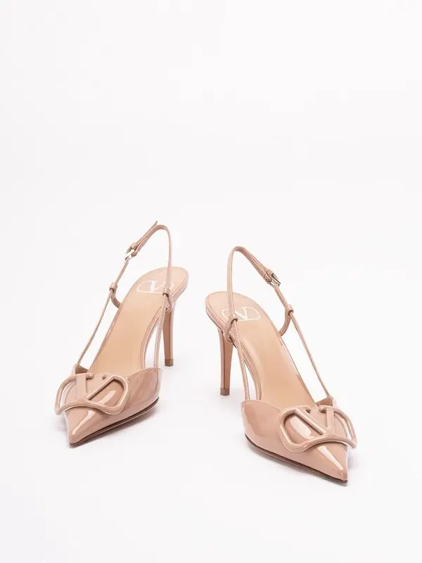 Valentino Garavani Vlogo Signature Slingbacks - Multicolor