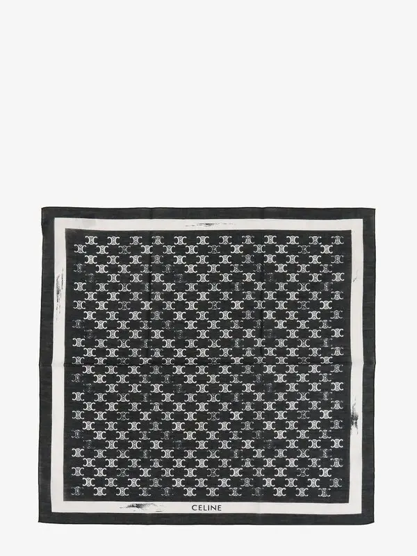 Celine Bandana Cotton Foulard - Multicolor