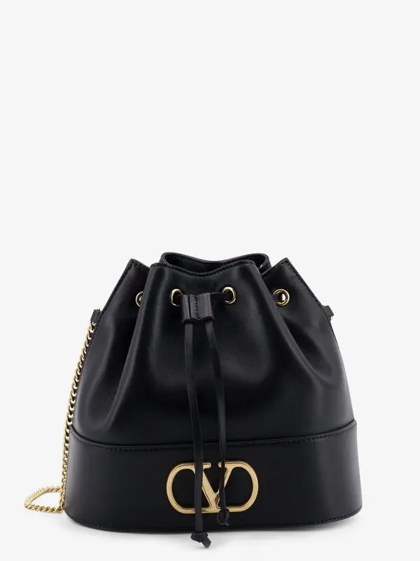 Valentino Garavani Vlogo Signature Leather Bucket Bag - Multicolor