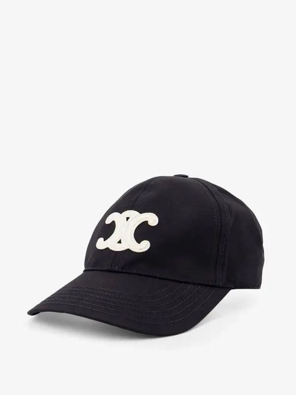 Celine Triomphe Cotton Baseball Hat