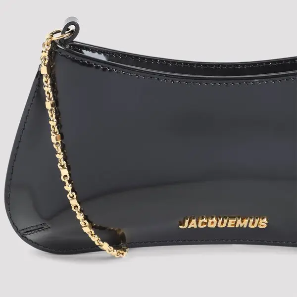 Jacquemus Le Petit Bisou Chaine Handbag - Black