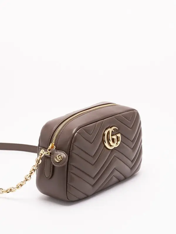 Gucci Gg Marmont Quilted Lambskin Crossbody Bag - Multicolor