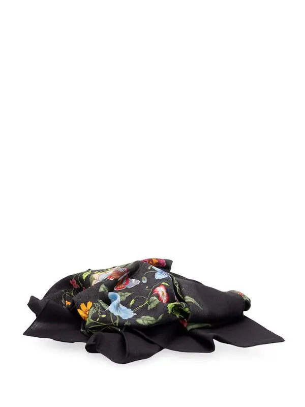 Gucci Flora` Foulard - Multicolor
