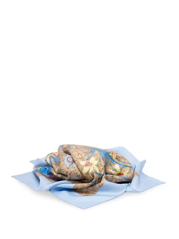 Gucci Flora` Foulard - Multicolor