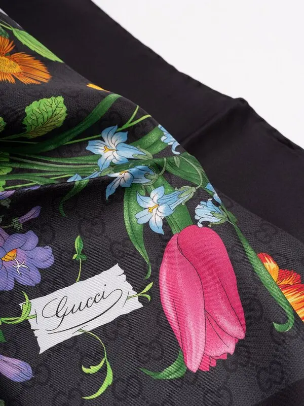 Gucci Flora` Foulard