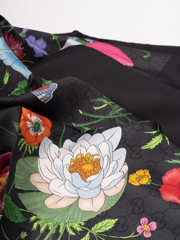 Gucci Flora` Foulard