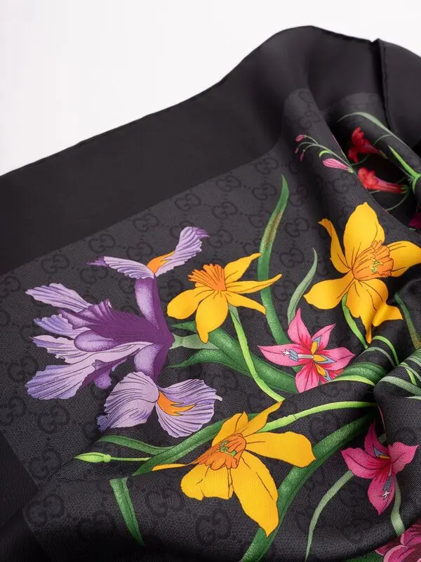 Gucci Flora` Foulard