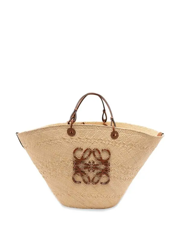 Loewe Paula`s Ibiza `anagram` Large Basket Bag - Multicolor