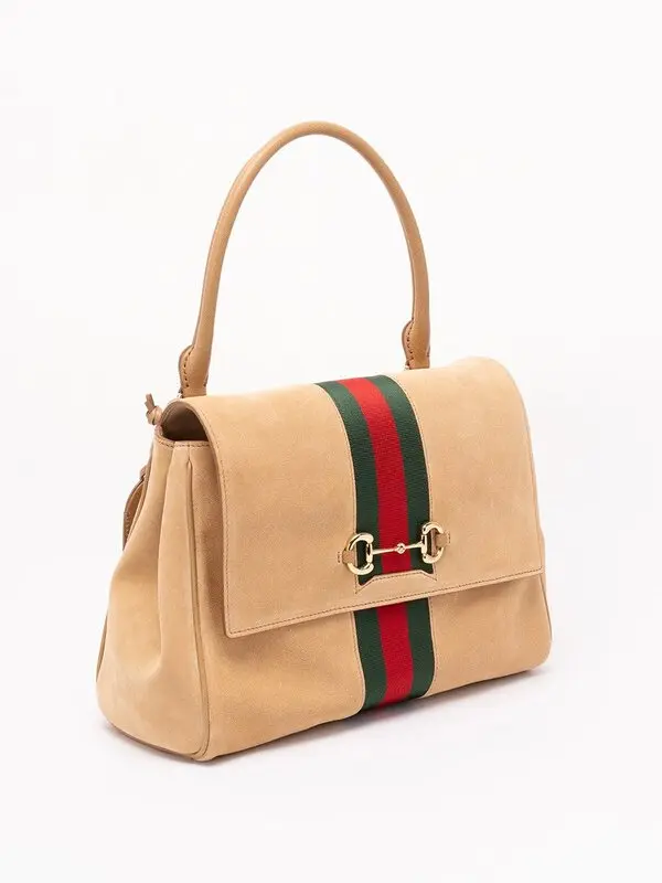 Gucci Horsebit Web` Handbag