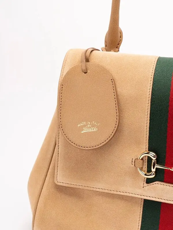 Gucci Horsebit Web` Handbag