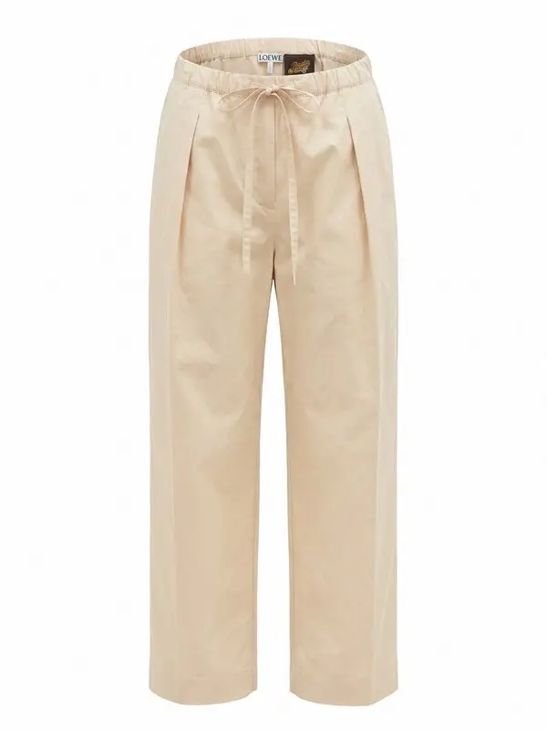 Loewe Paula`s Ibiza Cropped Elasticated Pants - Multicolor