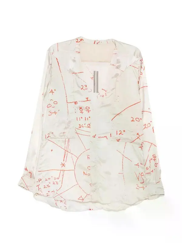 Rick Owens Larry Fogpocket Shirt