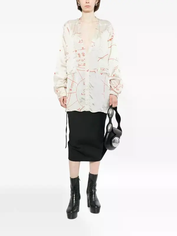 Rick Owens Larry Fogpocket Shirt