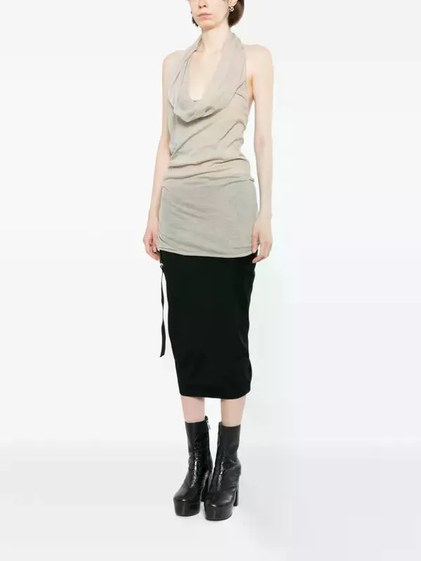 Rick Owens Sunburn Halter Tank Top