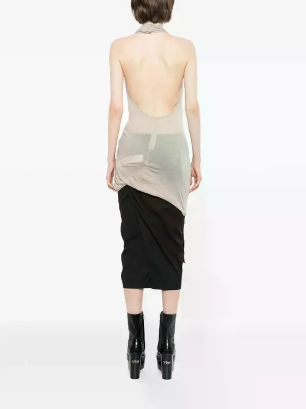Rick Owens Sunburn Halter Tank Top