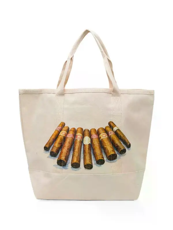 MELT Graphic-print Tote Bag - Neutrals