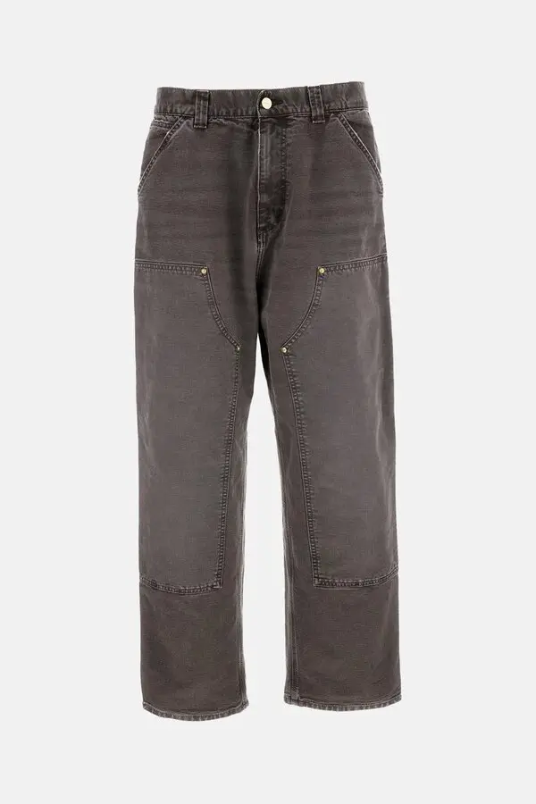 Carhartt Work In Progress Dearborn Organic Cotton Canvas Trousers - Brown
