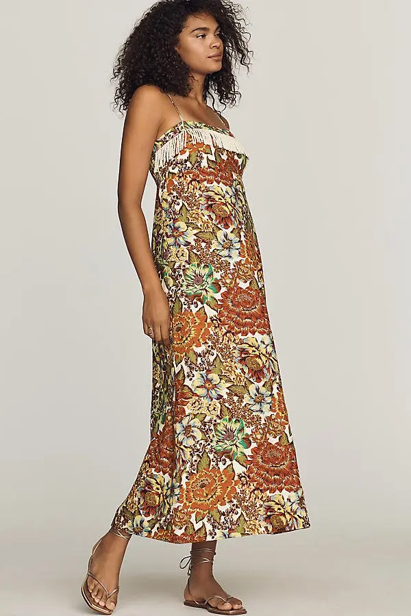 ALEMAIS Lana Len Midi Dress