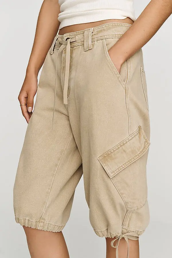 Lioness Cotton Apres Shorts