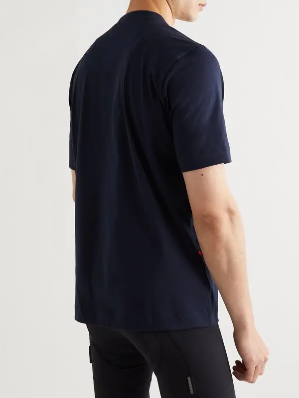 Rapha Logo-embroidered Cotton-jersey T-shirt
