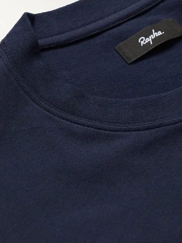 Rapha Logo-embroidered Cotton-jersey T-shirt