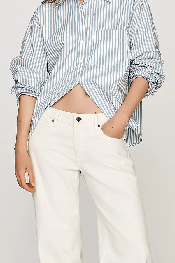 FRAME The Saturday Low Rise Straight Jeans