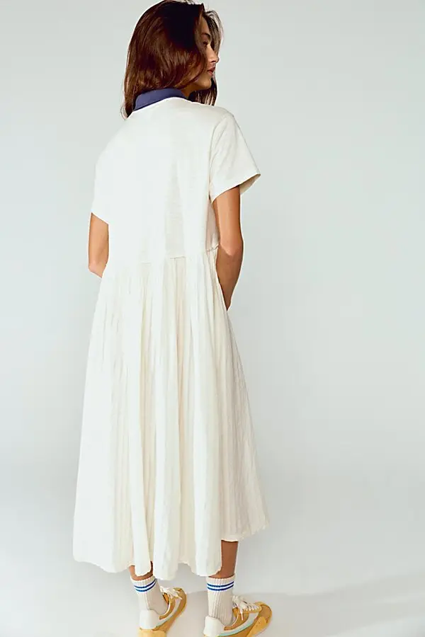 Free People Rainbow Rays Midi Dress