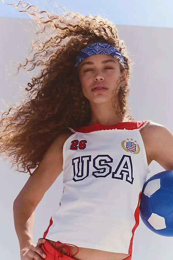 Free People Match Day Usa Tank