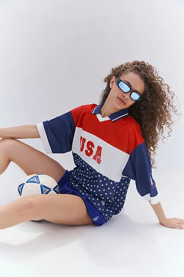 Free People Usa Graphic Jersey With Retro Appeal