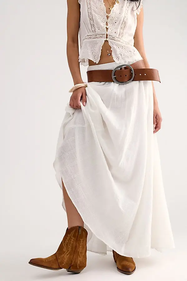 Free People Asher Western Ankle Boots