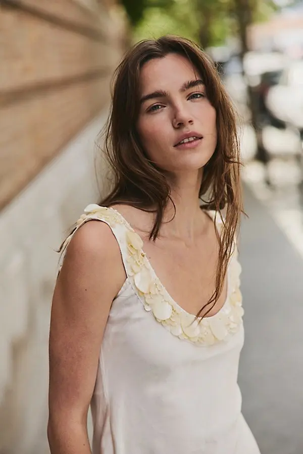 For Love & Lemons Sami Seashell Mini Dress