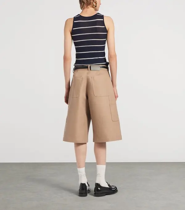 Balenciaga Striped Tank Top