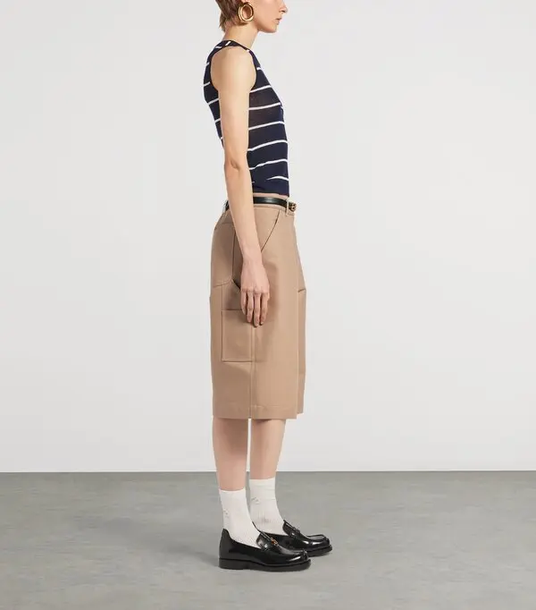 Balenciaga Striped Tank Top