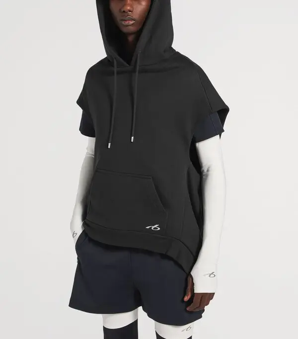 Balenciaga Cotton Sleeveless Hoodie