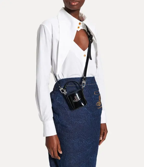 VIVIENNE WESTWOOD Logo Mini Shoulder Bag