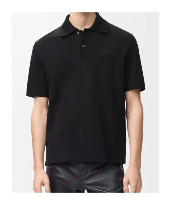Loewe Anagram-embroidered Polo Shirt