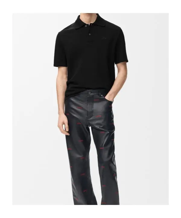 Loewe Anagram-embroidered Polo Shirt