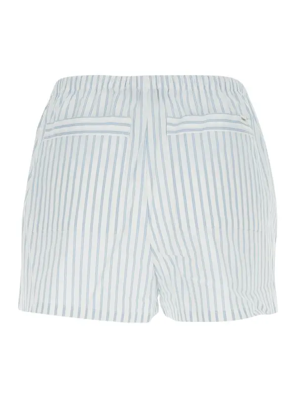 DUNST Pajama Striped Mini Shorts