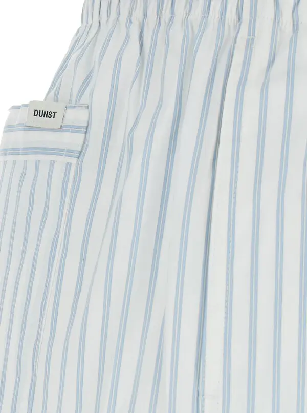 DUNST Pajama Striped Mini Shorts
